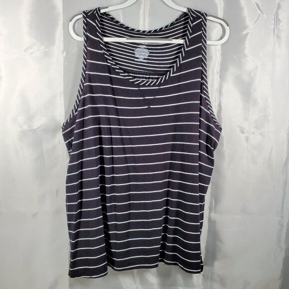 Danskin Now | Tops | Danskin Now Razor Back Casual Tank Top Black W ...